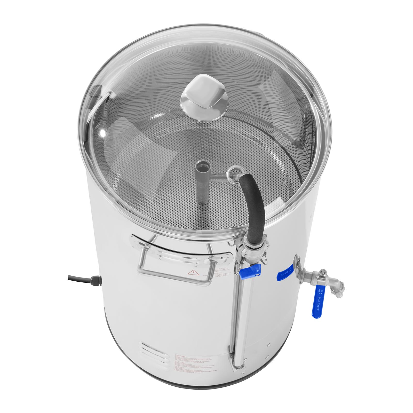 Kocioł warzelny zacierny mini browar do piwa LCD 40L 230V Royal Catering